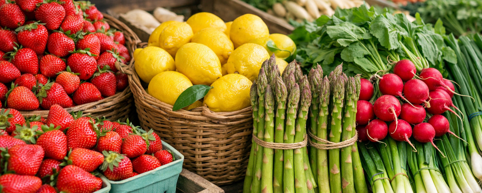 Spring Produce Guide: What to Buy in April & How to Store It — KitchenDance