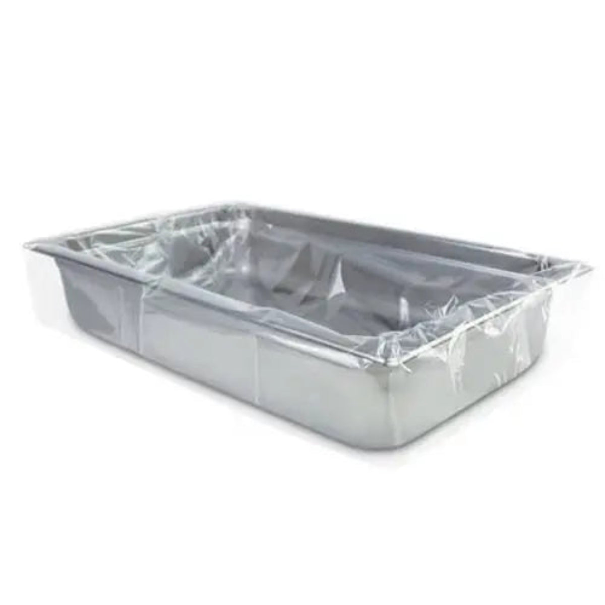 Eco Full Size Clear Plastic Steam Table Pan Liner 4"D - #45044 ...