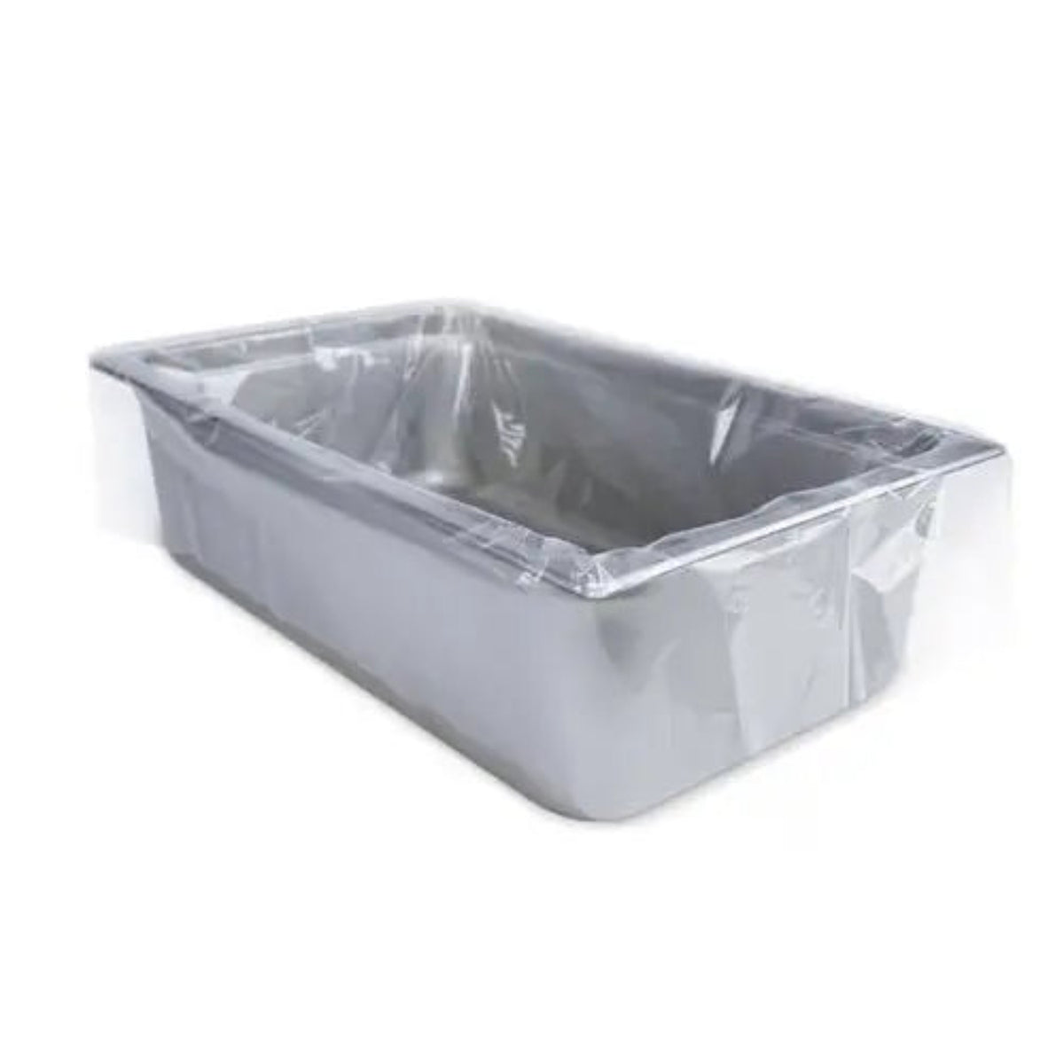 Eco Full Size Clear Plastic Steam Table Pan Liner 6"D - #45048 ...