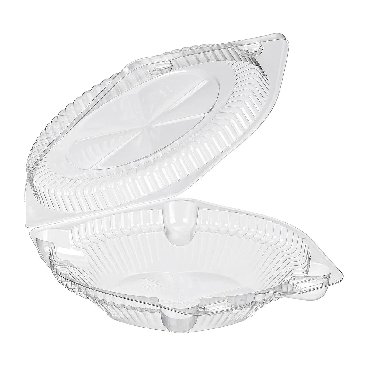 6" Plastic Clamshell Standard Dome Pie Container — KitchenDance