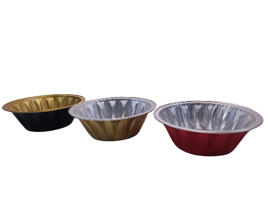 18 oz. Jumbo Colored Disposable Pot Pie Pan Without Lid — KitchenDance